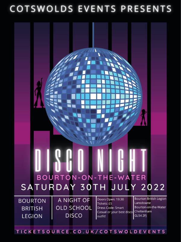 Disco Night - 30/07/2022 to 30/07/2022